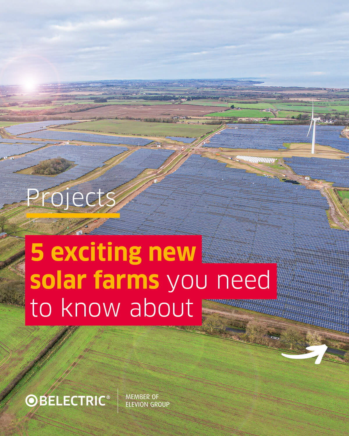 5 exciting new solar farms you should know about 😍 - BELECTRIC